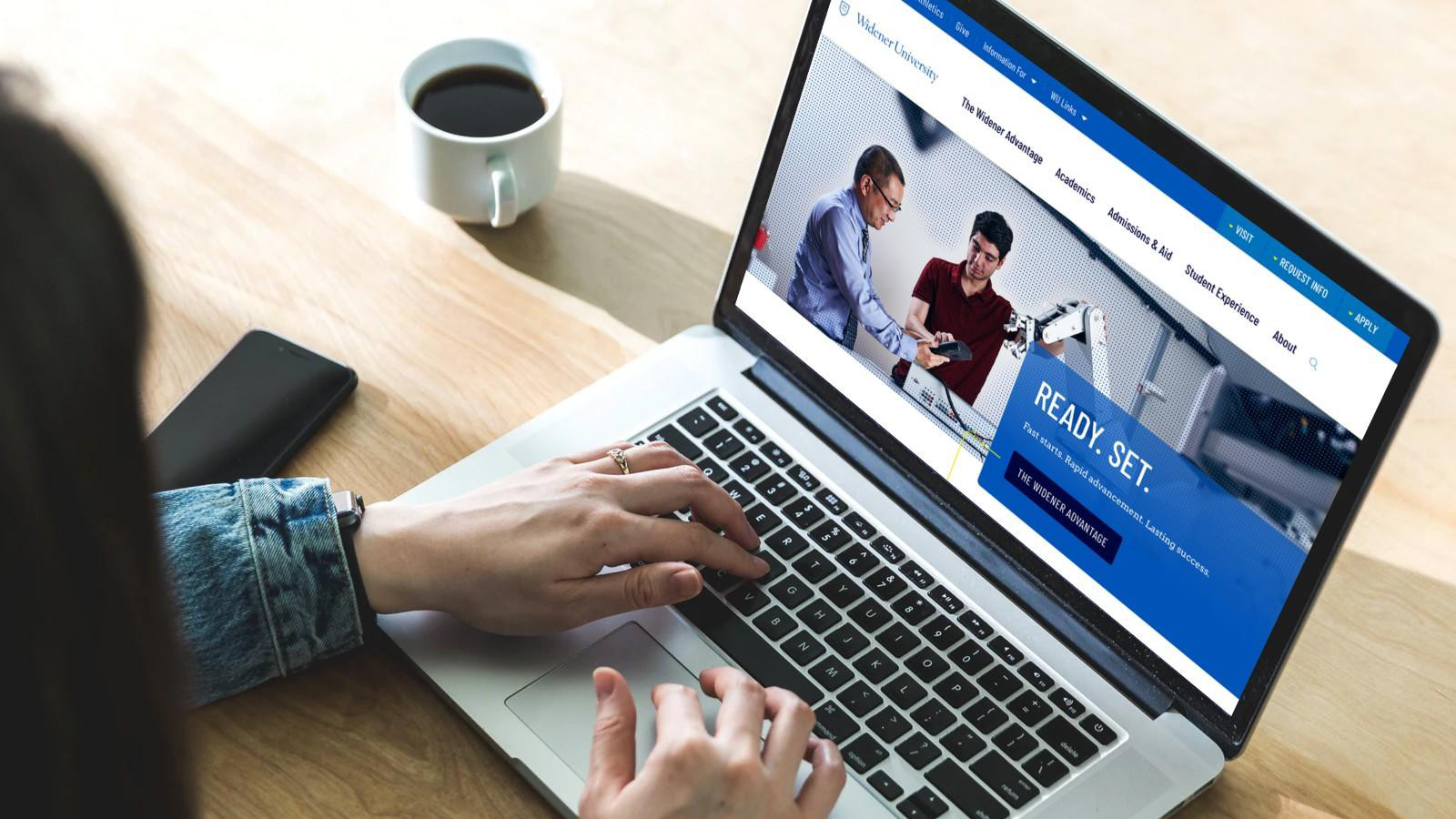 Widener University – Ready. Set. Launch. | OHO Interactive