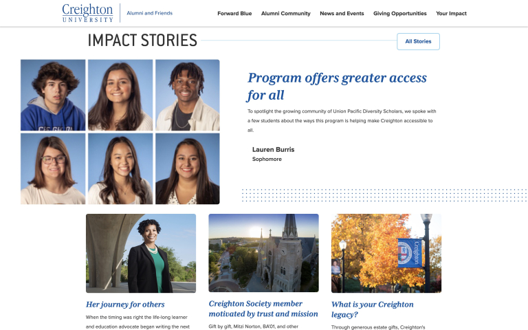 8 Alumni Websites To Inspire Your Next Redesign | OHO Interactive