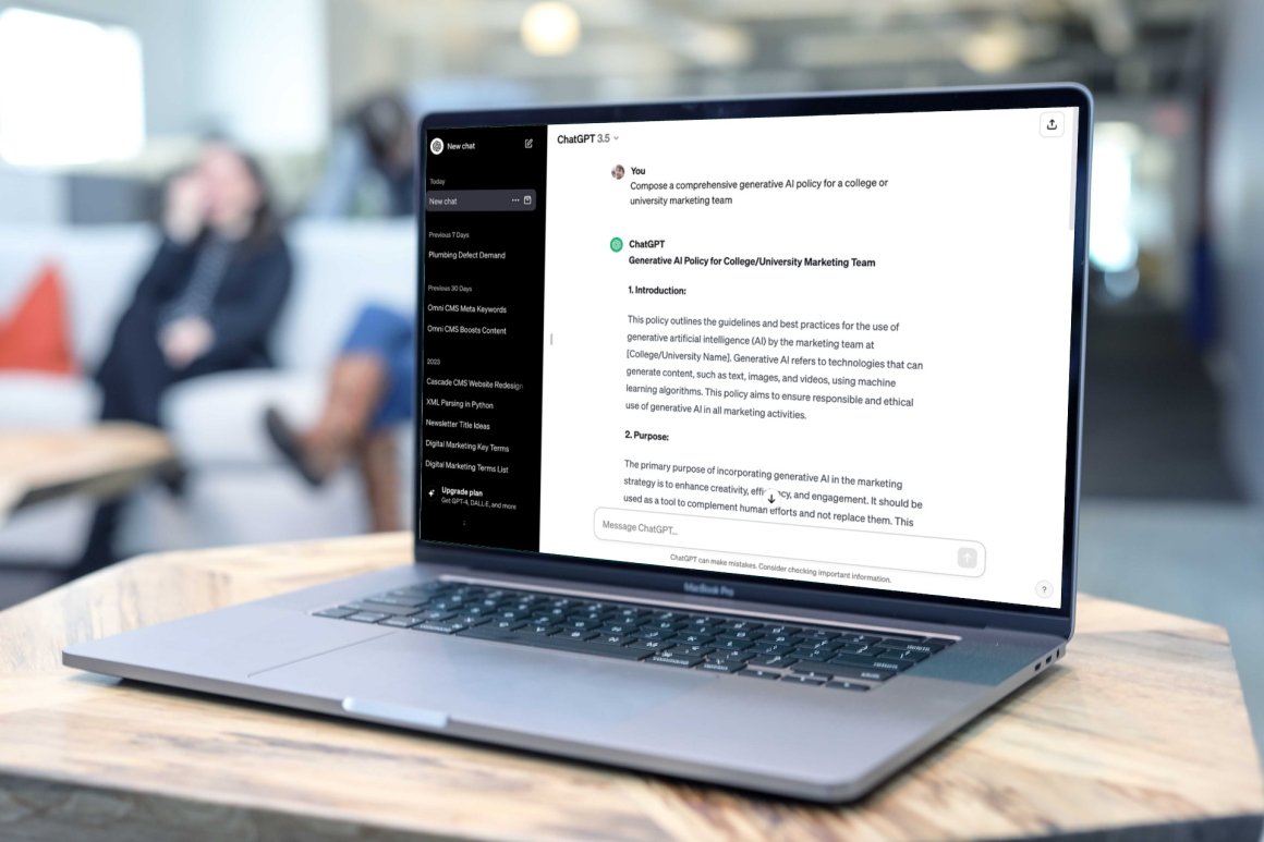 Creating a Generative AI Policy for Your Higher Ed Marketing ...