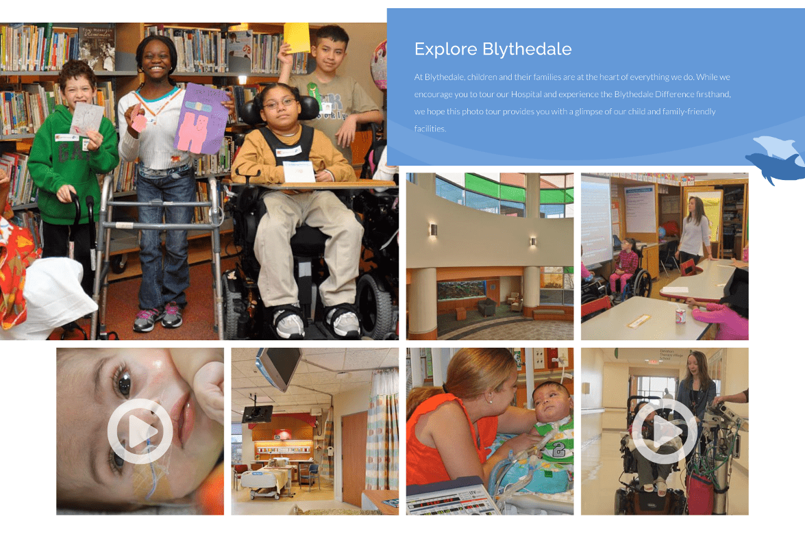 A Hospital Website Designed for the Needs of Parents | OHO Interactive